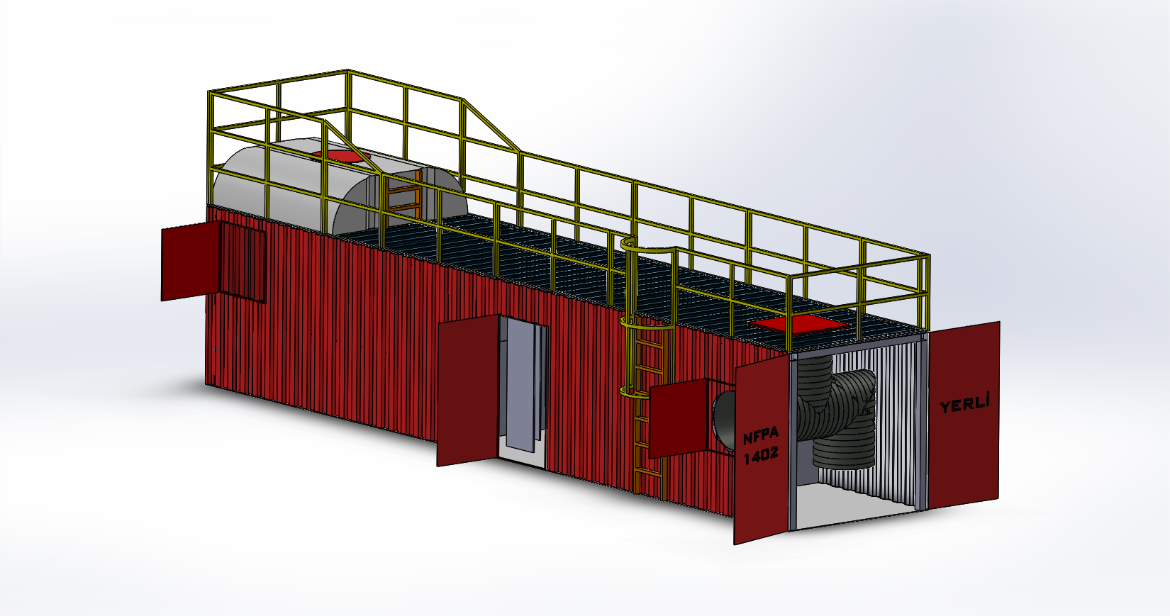 SCBA Confined Space Training System